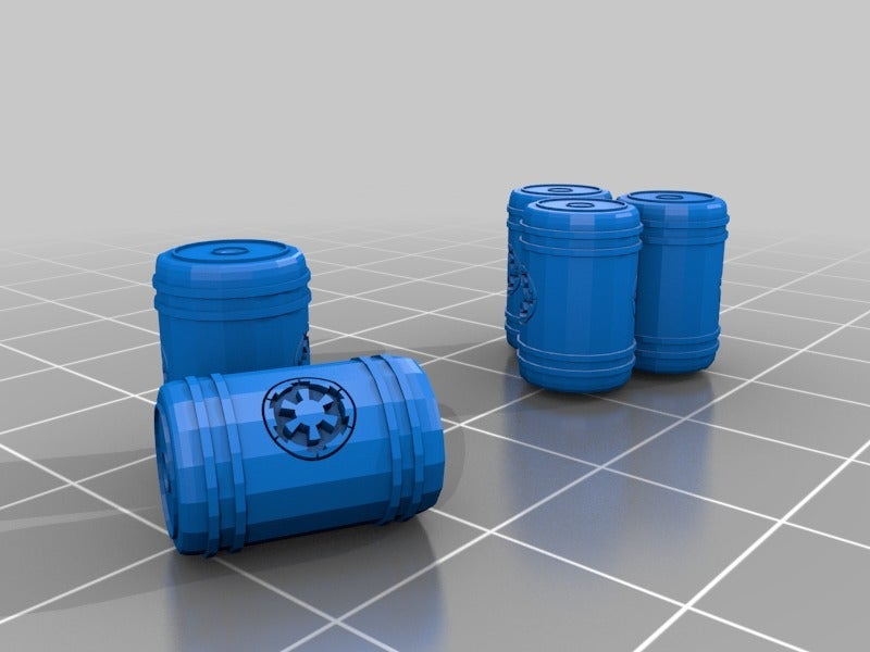 ⭐ Turbolaser Emplacement (star wars legion scale)・Free STL File for ・Cults