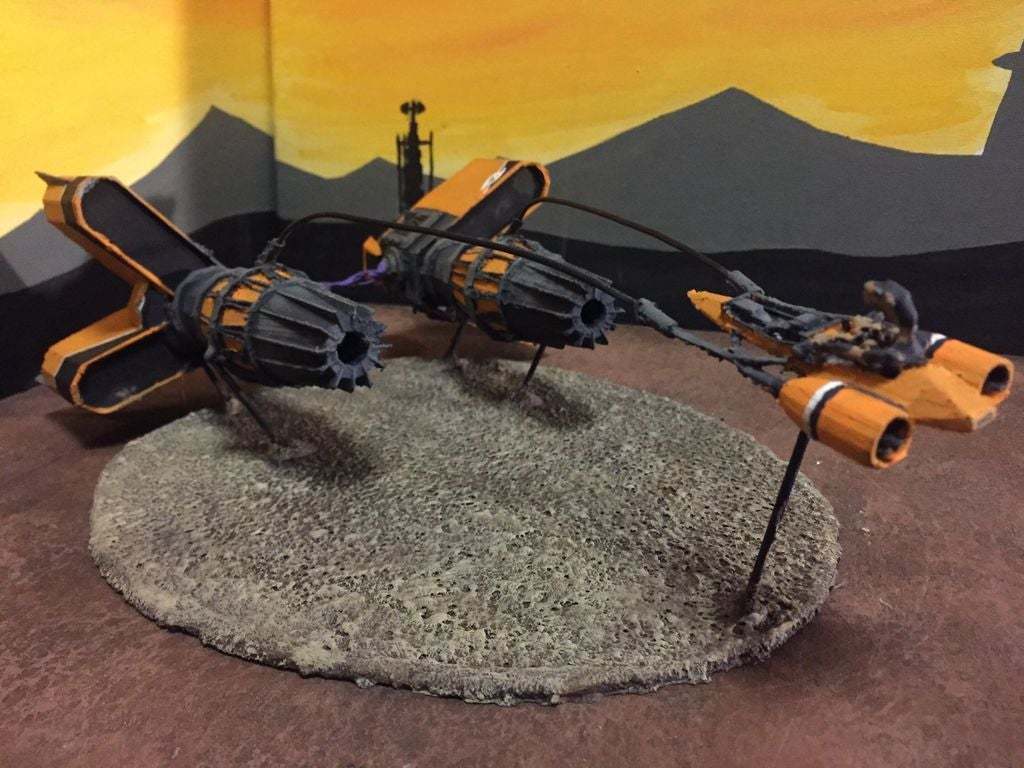 ⭐ Sebulba's Podracer (star wars legion scale)・Free STL File for ・Cults