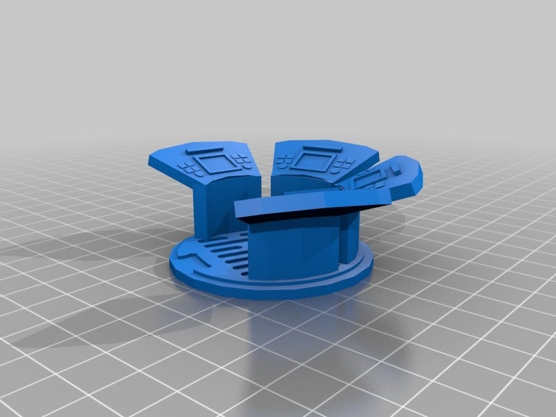 🖥️ Imperial Computer Terminal (Star Wars Legion Scale)・Free STL File ...