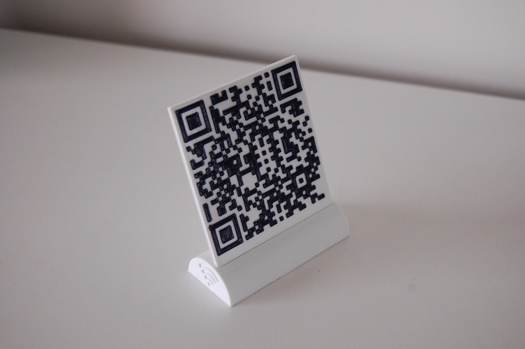 🧑‍💻 Wifi QR flash code・Archivo STL para ・Cults