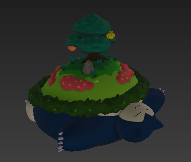 Archivo STL pokemon Ronflex gigamax 🐉 ・Modelo imprimible en 3D para ...