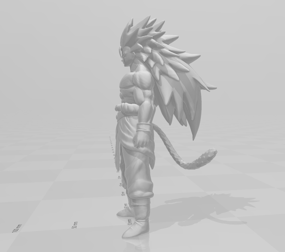 Fichier STL Basaku Saiyan Berserker Modèle 3D 🎲 ・Modèle à télécharger ...