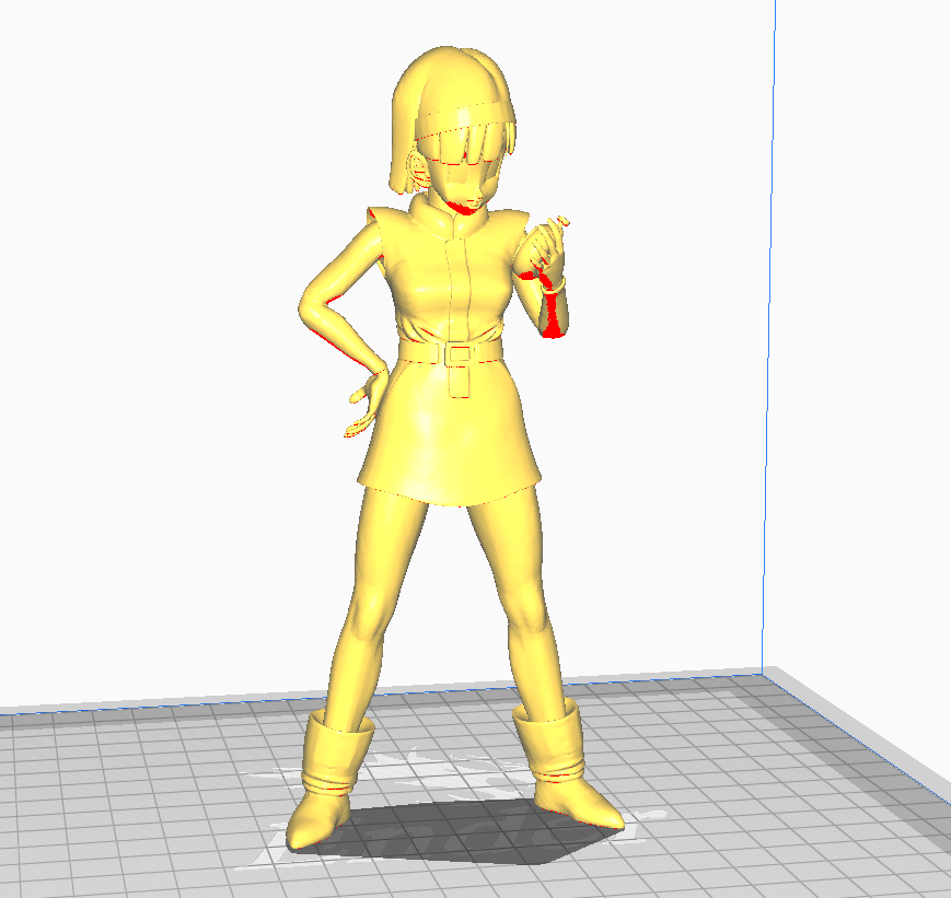 STL file Bulma (Namek Saga) 3D Model 🎲 ・3D printable model to download ...