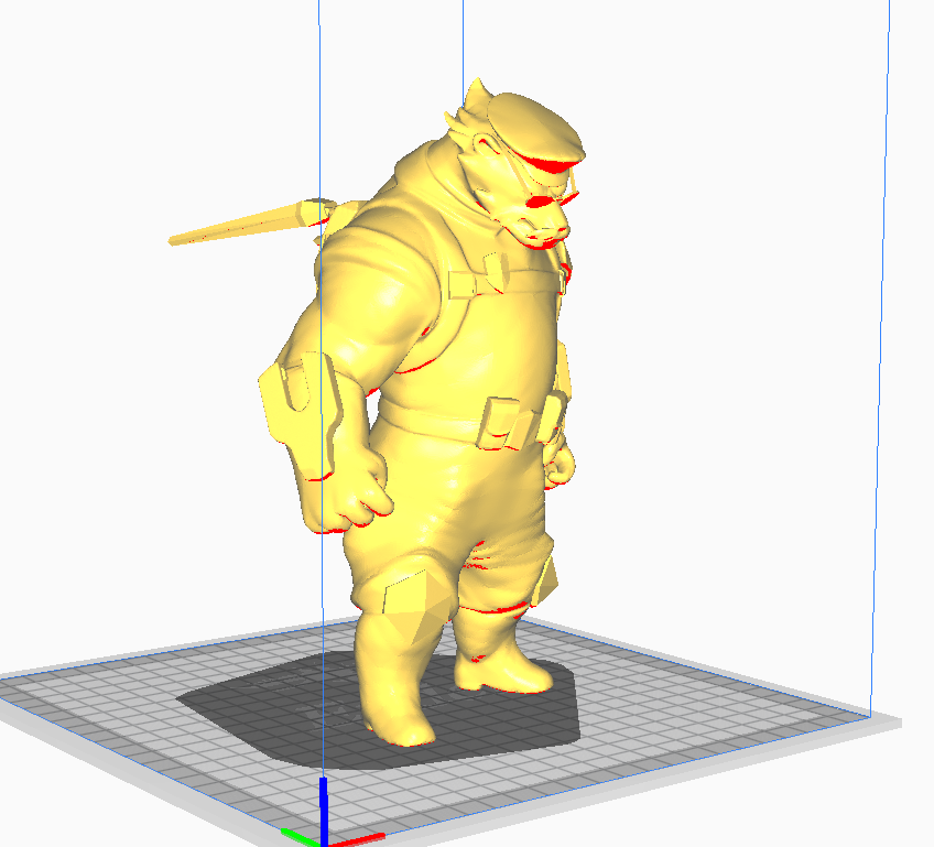 STL file Captain Volibear 3D Model 🎲 ・3D print design to download・Cults