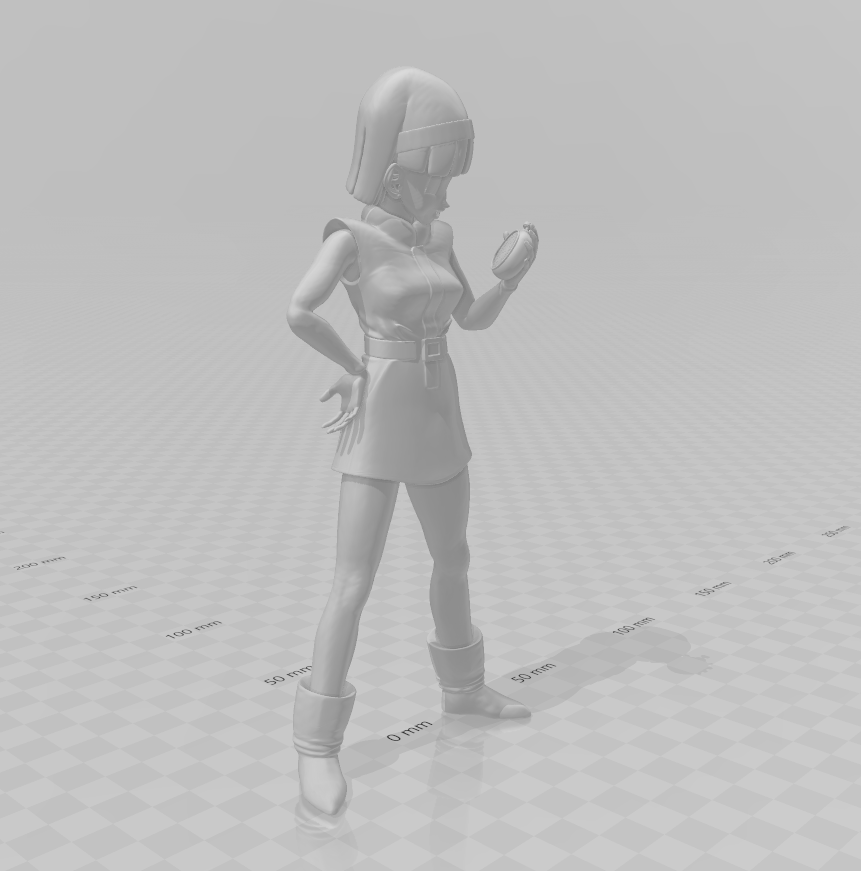 STL file Bulma (Namek Saga) 3D Model 🎲 ・3D printable model to download ...