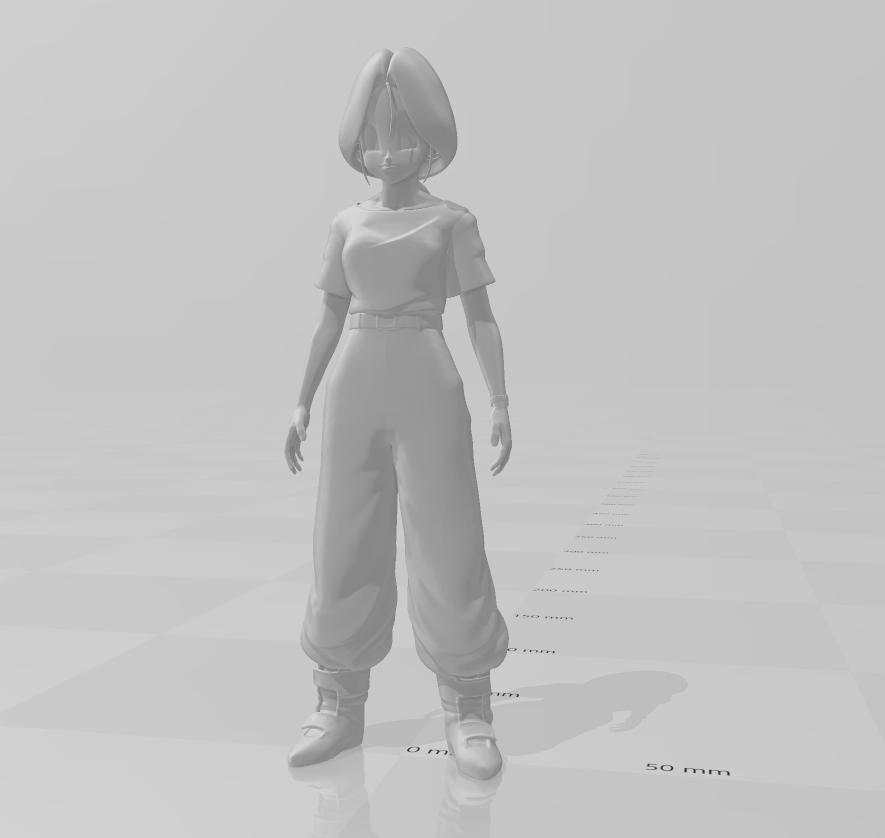 🔮 Future Bulma Dragon Ball 3D Model・ STL File for ・Cults