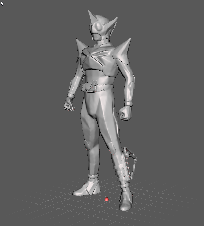 STL file Kamen Rider Kick Hopper 3D Model 🦸 ・3D printing design to ...