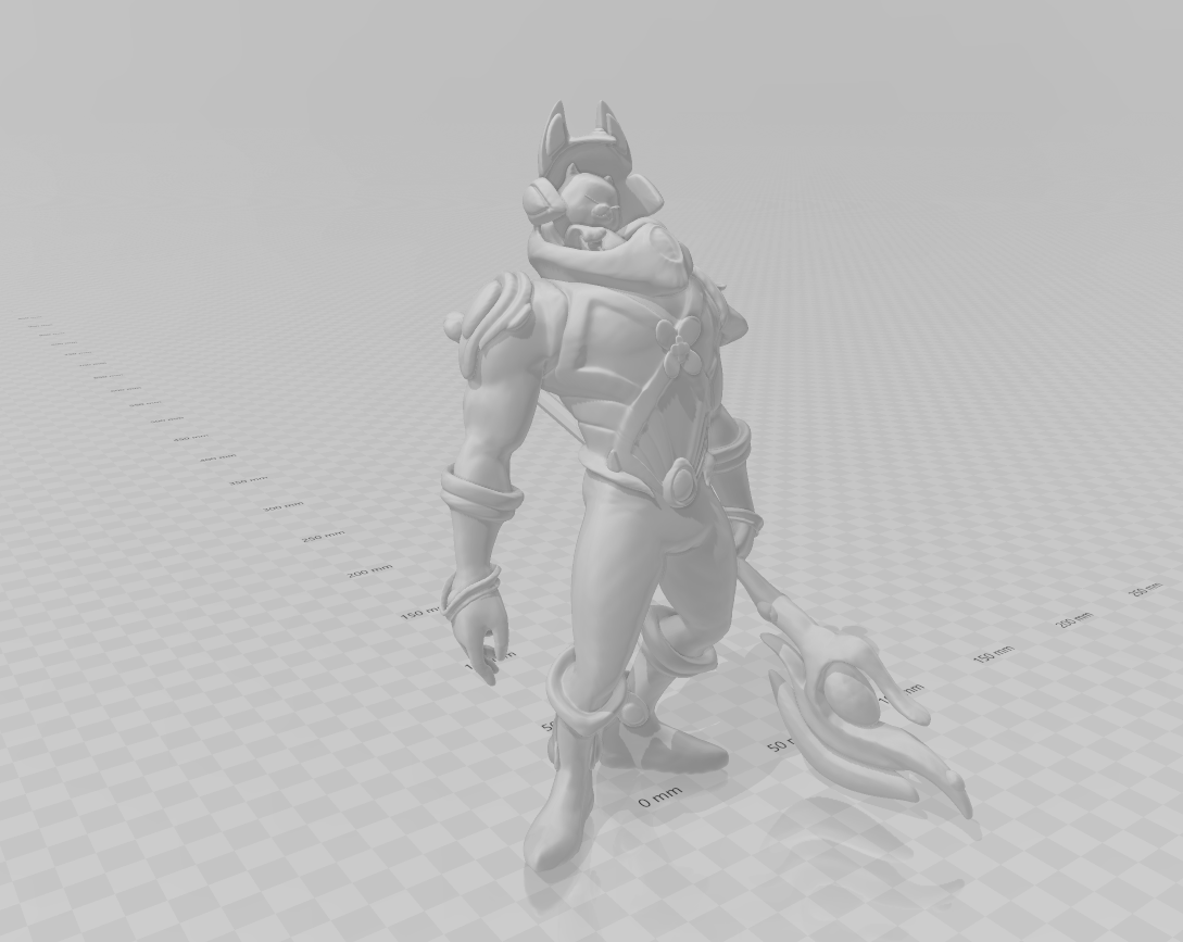 STL file Space Groove Nasus 3D Model 🛰 ・3D printing template to ...