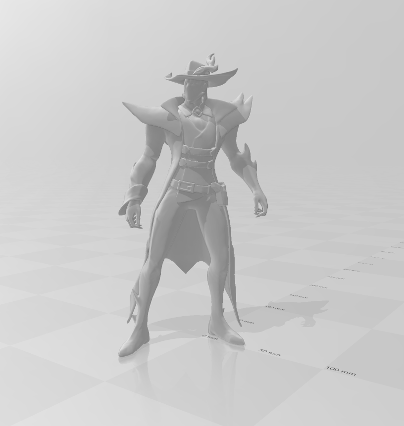 STL file Crime City Nightmare Twisted Fate 3D Model 🏙️ ・3D printing ...