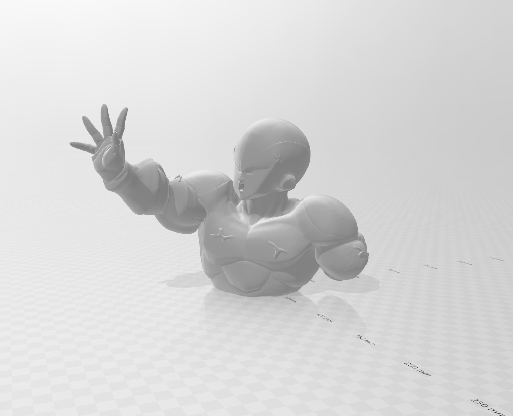 STL file Frieza gets cut in half 3D Model 🎲 ・3D printable model to ...