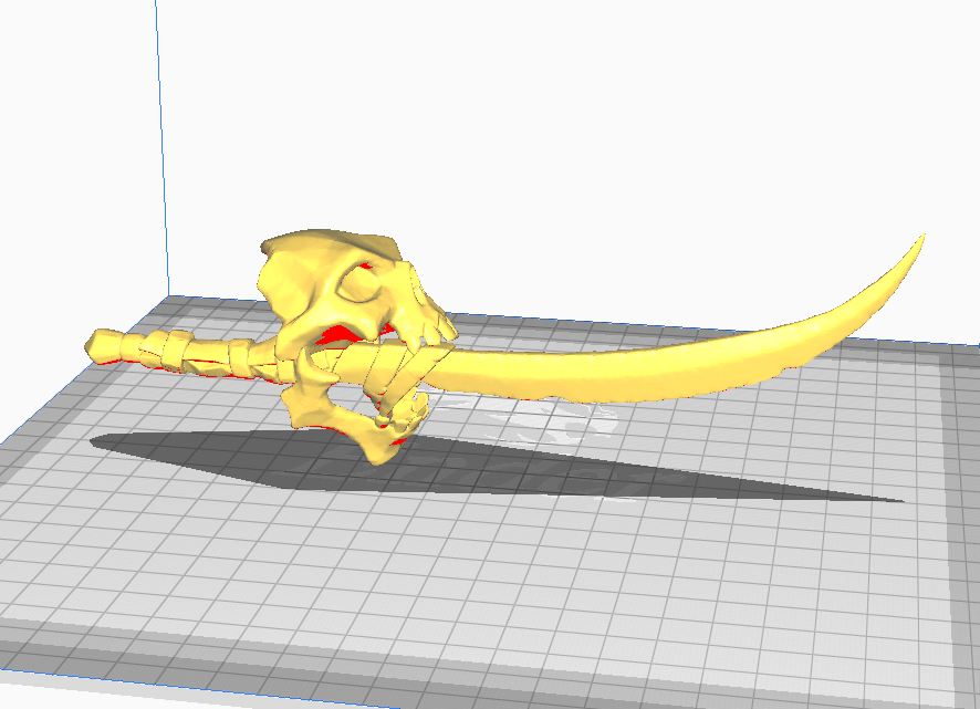 🏴‍☠️ Captain Bones' Original Pirate Cutlass 3D Model・ STL File for ・Cults