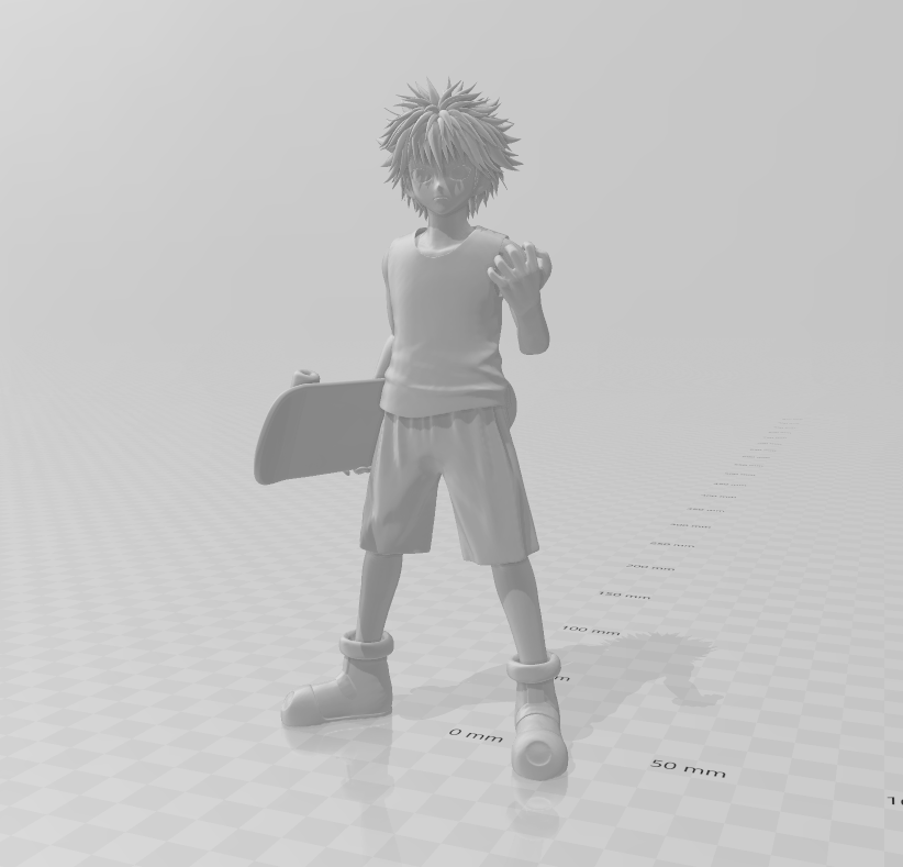 📱 Killua Zoldyck 3D Model・ STL File for ・Cults
