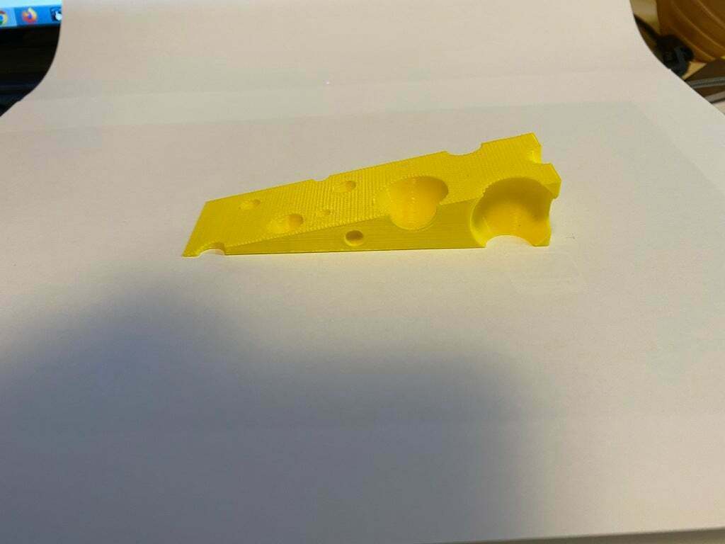 Free STL file Cheese Door Stop 🧀 ・3D printable design to download・Cults
