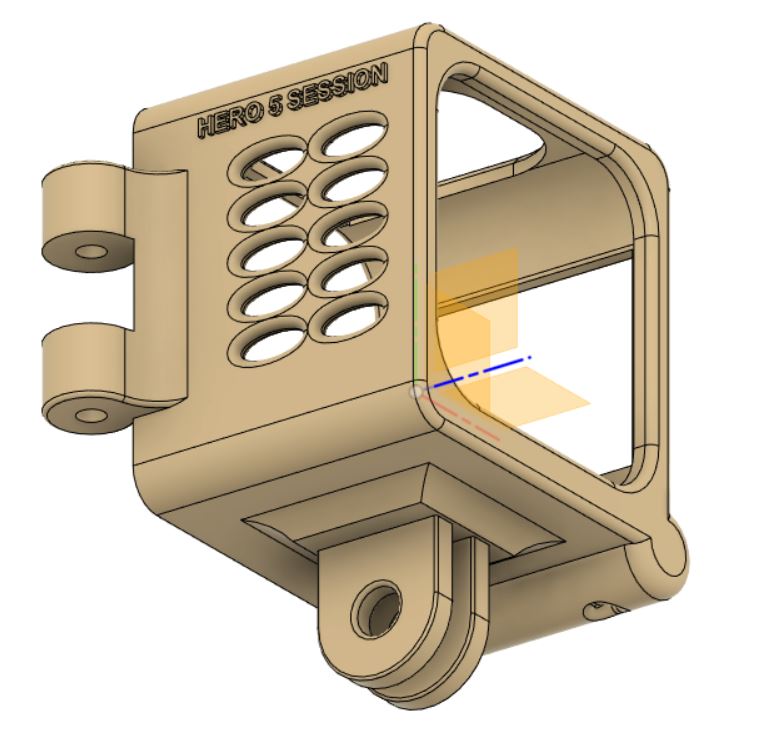 Free STL file GoPro Case 🏍️ ・3D printable design to download・Cults