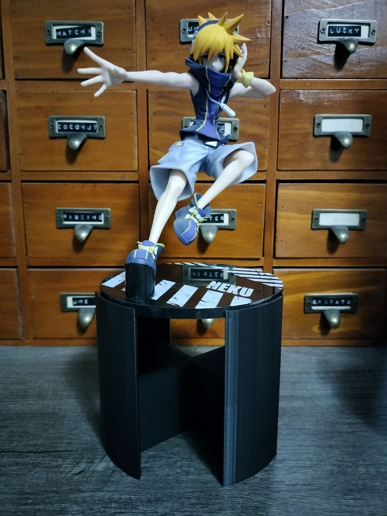 👽 Parametric Figure Riser/Stand・Free 3D File for ・Cults