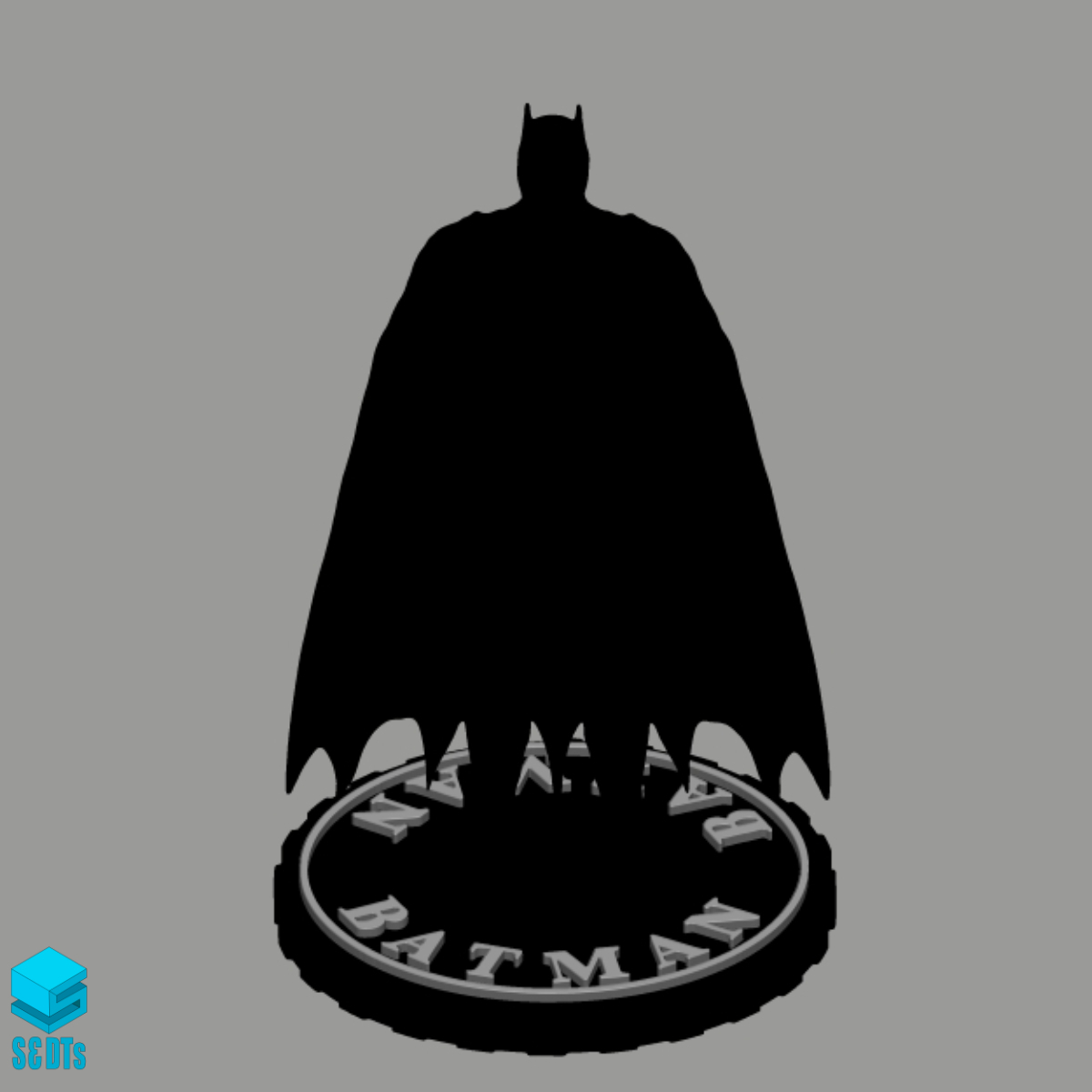 Archivo STL Batman game board token 👤 (OBJ)・Objeto imprimible en 3D ...