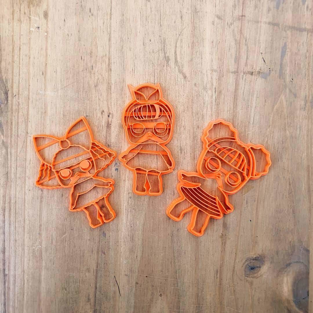 STL file Doll LOL cutter collection 🏠 ・3D printing model to download・Cults