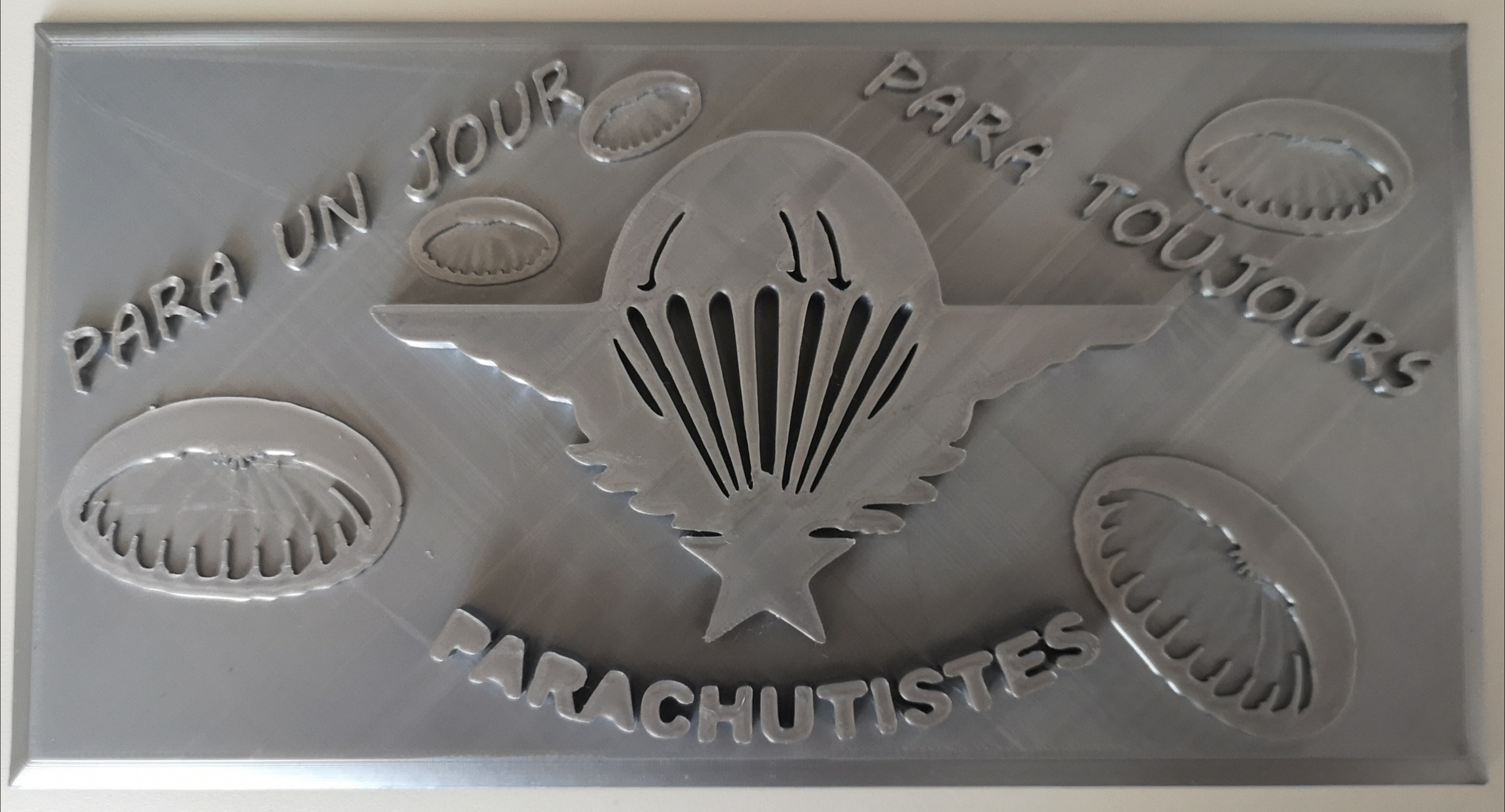 🪂 Parachute plate・Free STL File for ・Cults