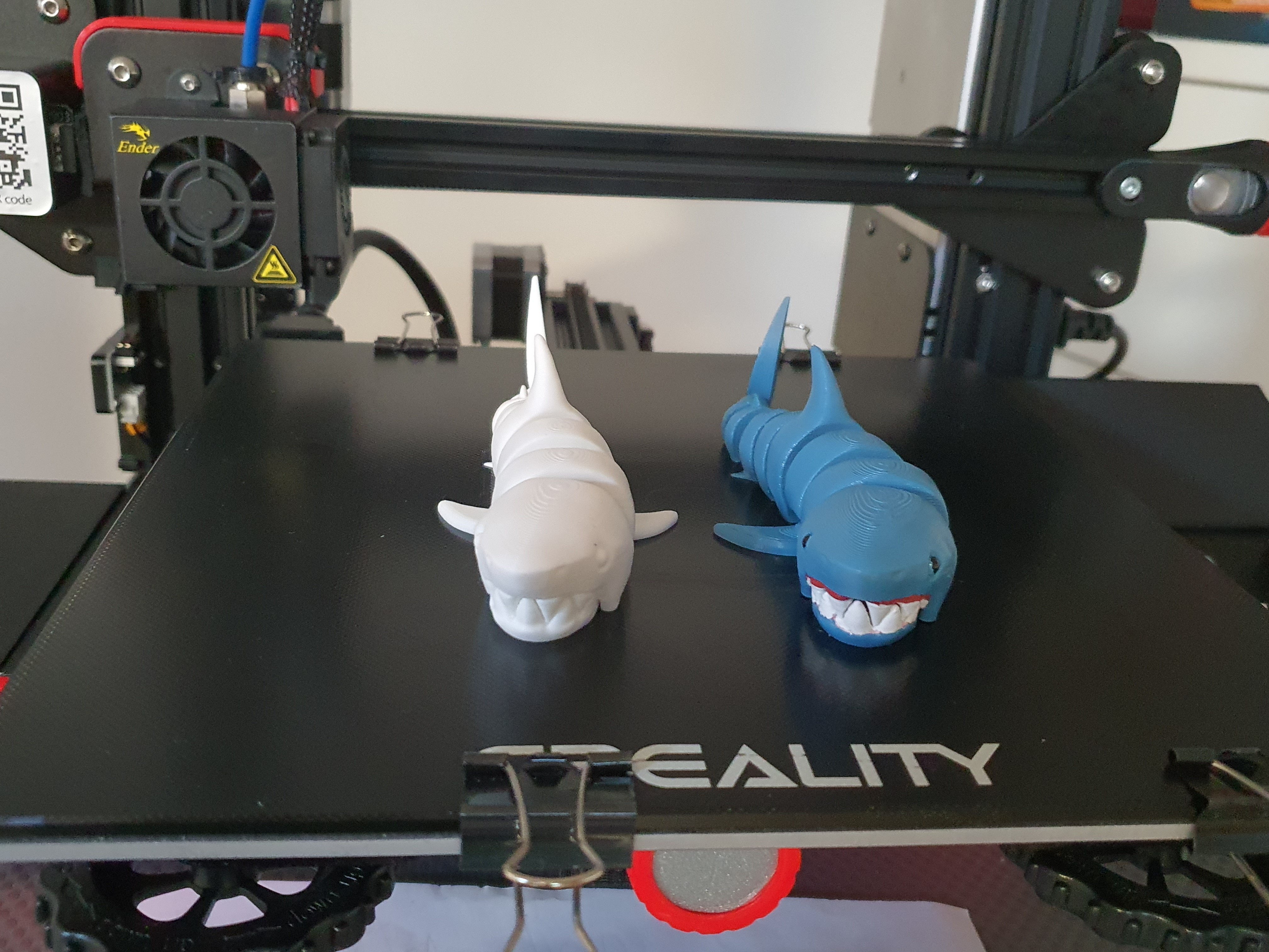 3D printable Articulated Shark・Cults