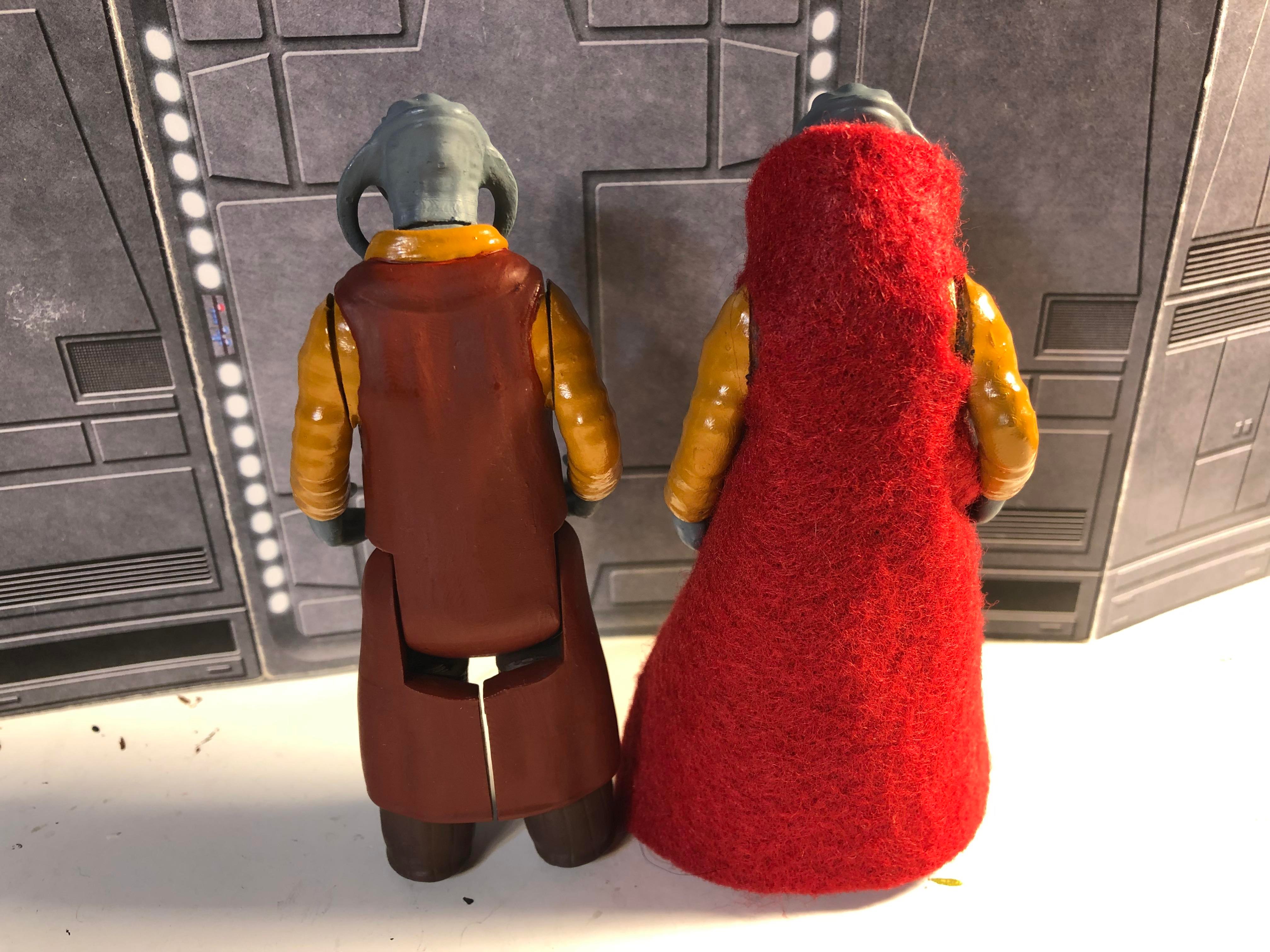 ⭐ KETWOL, MELAS 3 in 1 VINTAGE CUSTOM STAR WARS ACTION FIGURE, KENNER 3 ...