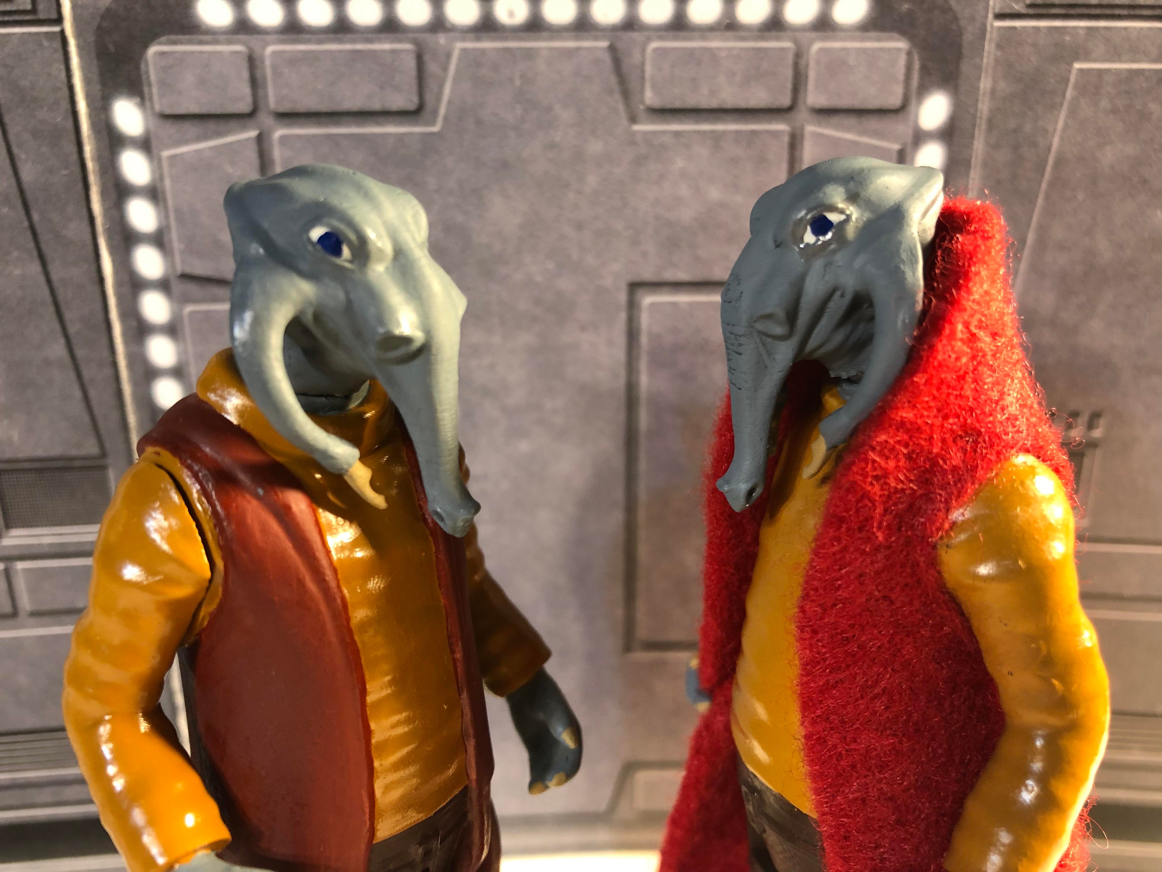 ⭐ KETWOL, MELAS 3 in 1 VINTAGE CUSTOM STAR WARS ACTION FIGURE, KENNER 3 ...