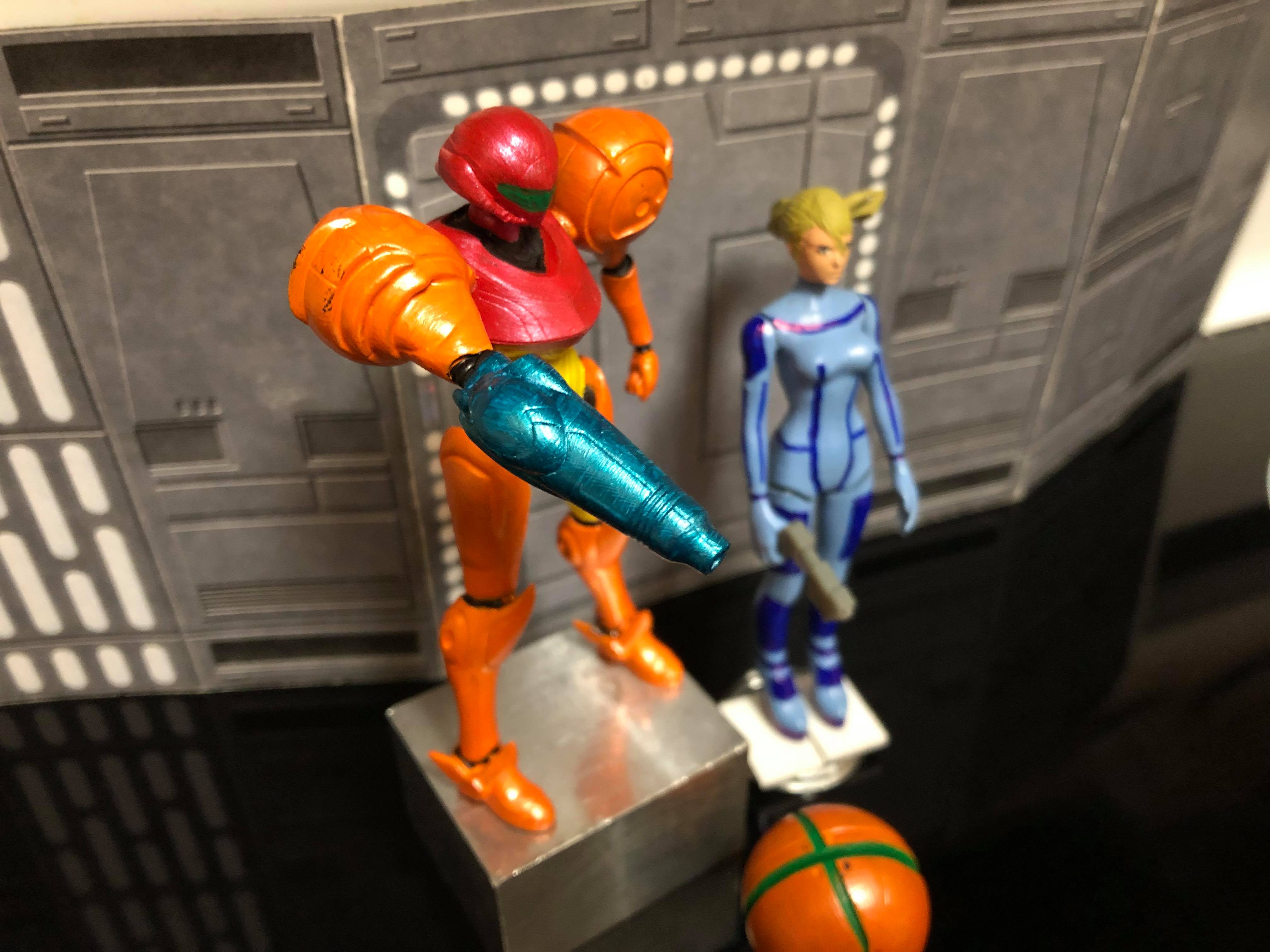 STL 文件 NINTENDO METROID ARTICULATED ACTION FIGURE, SAMUS ARAN, VARIA ...