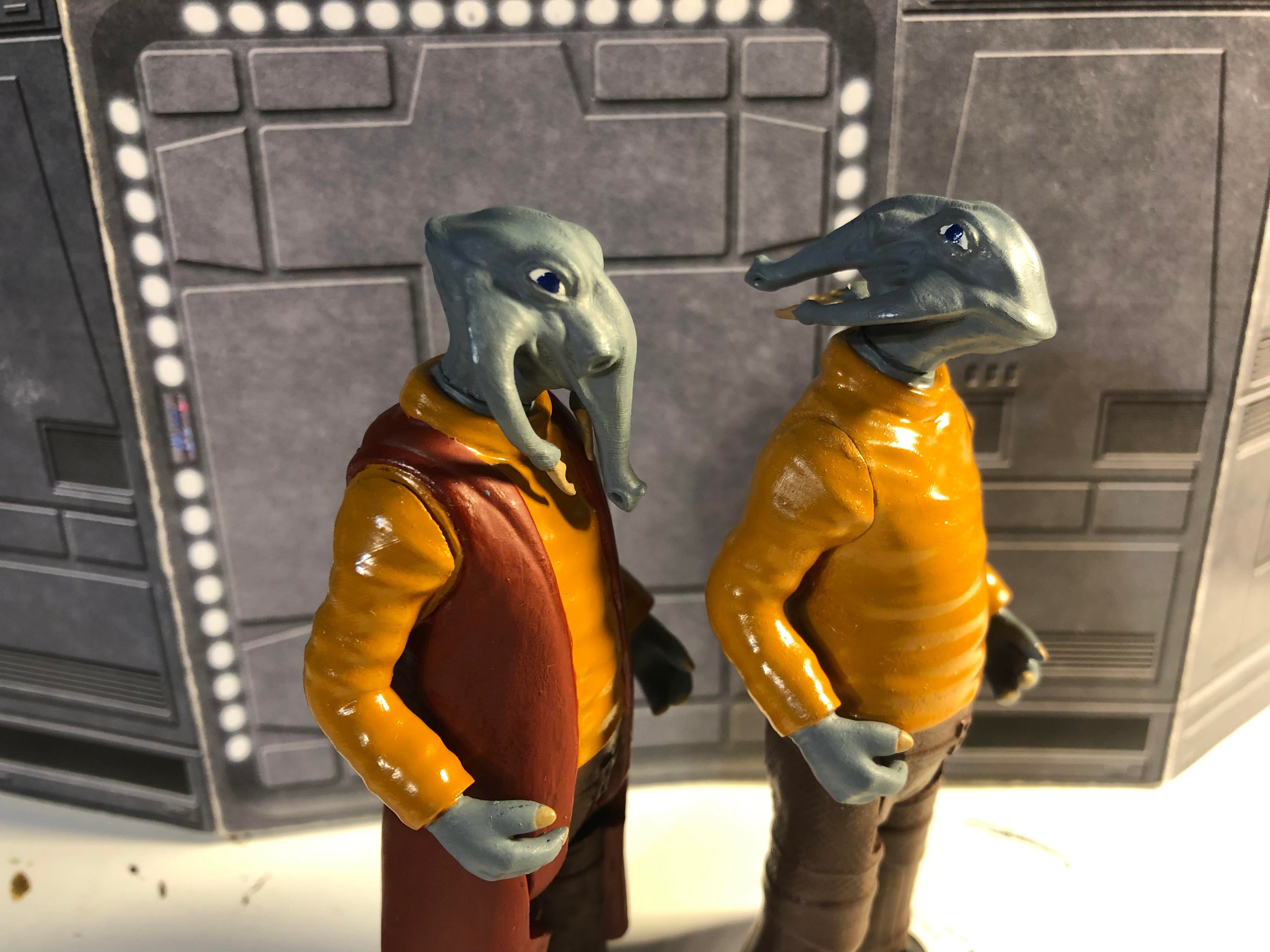 ⭐ KETWOL, MELAS 3 in 1 VINTAGE CUSTOM STAR WARS ACTION FIGURE, KENNER 3 ...