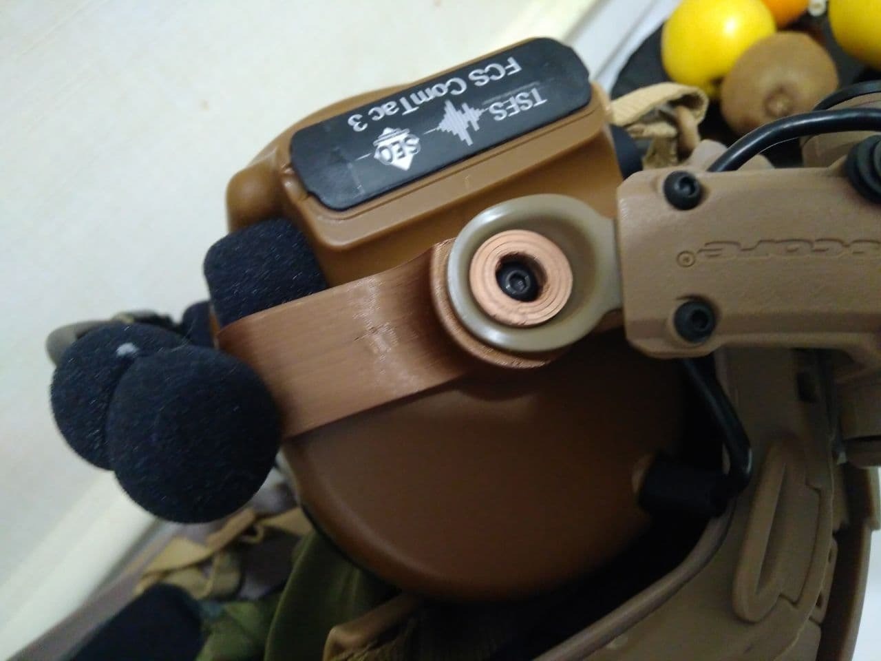 🔧 AMP Arc rail COMTAC III adapter・ STL File for ・Cults