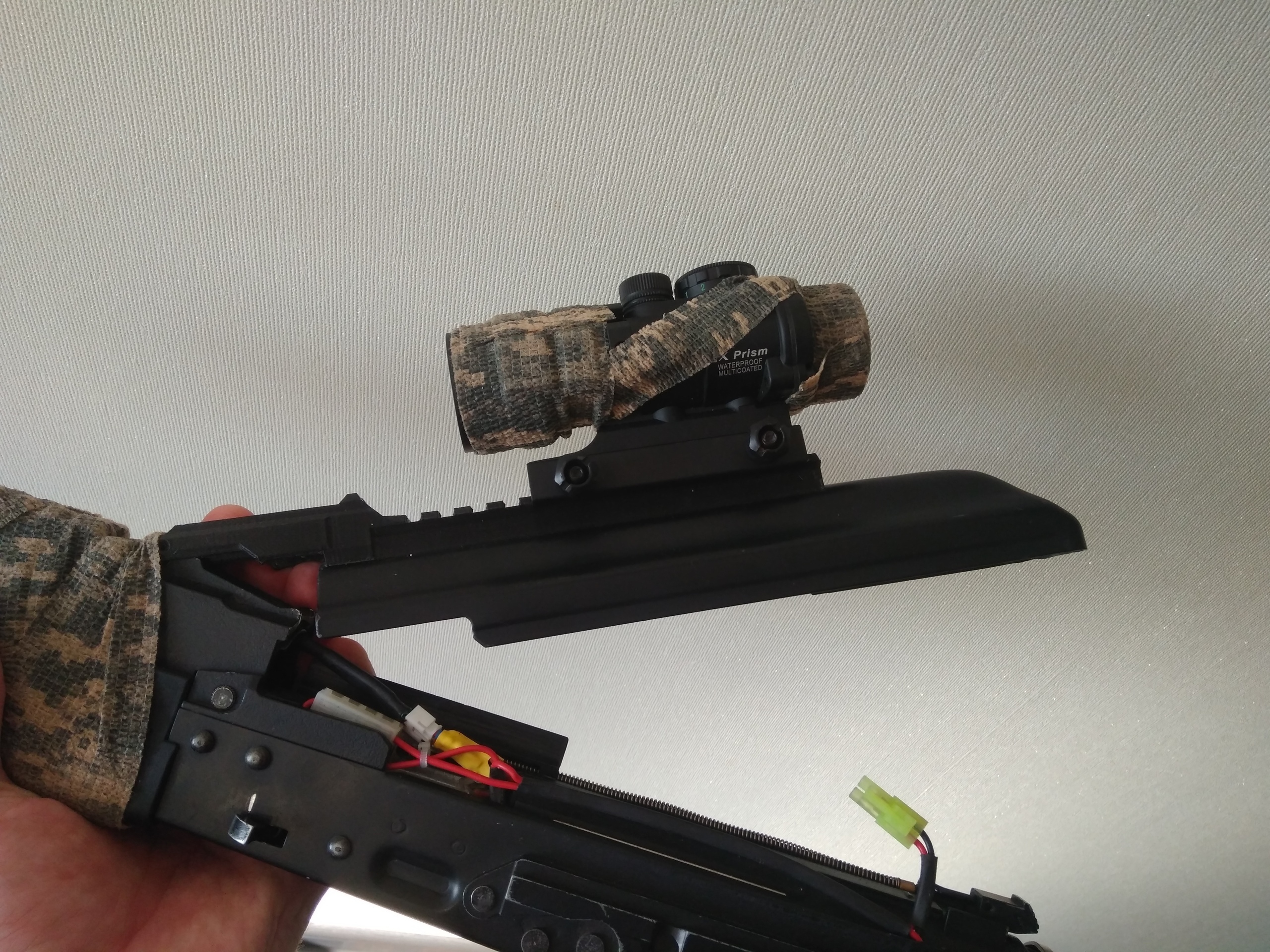 🌬️ RIS rail for AK Dust Cover・ STL File for ・Cults