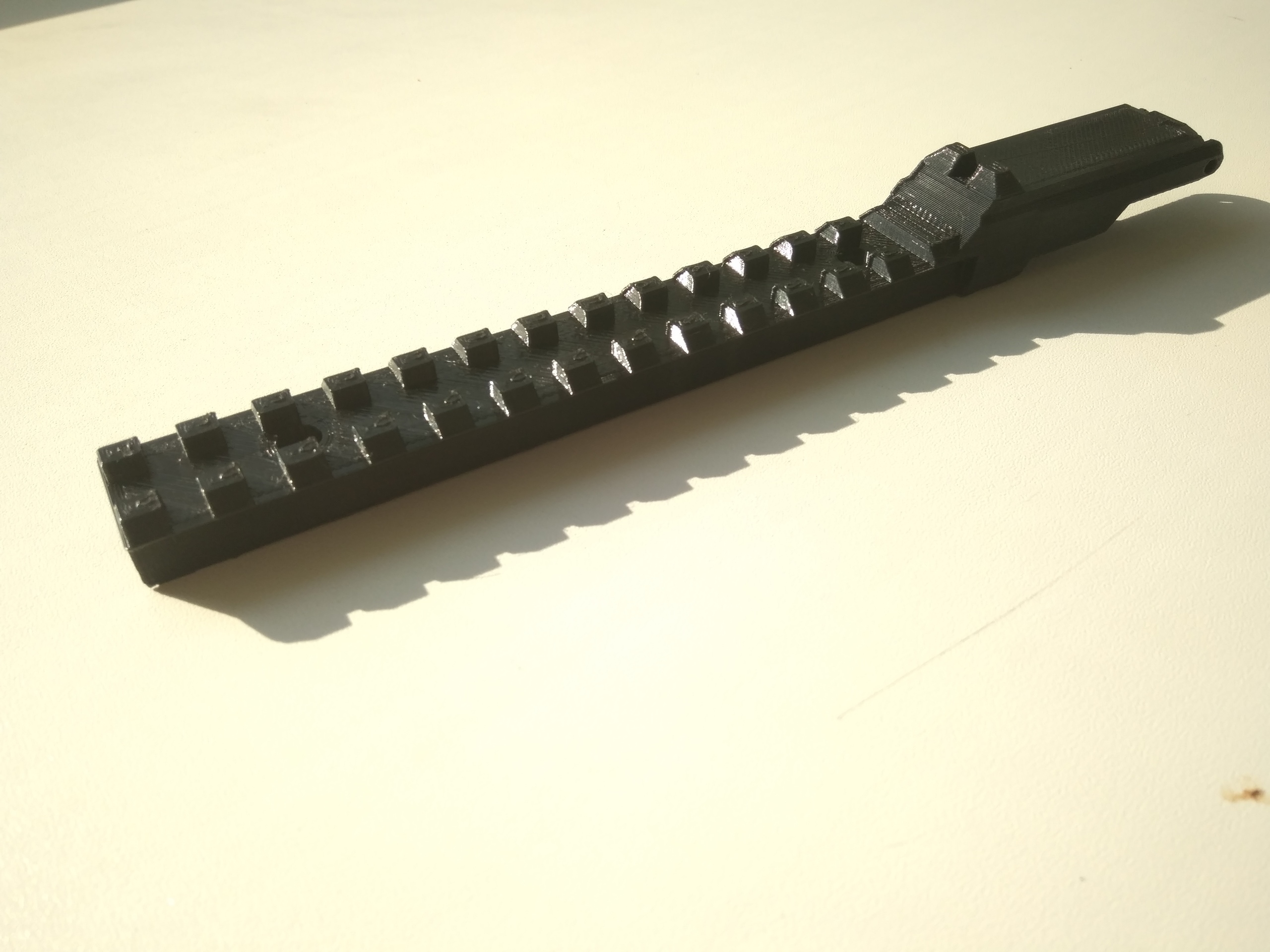 🌬️ RIS rail for AK Dust Cover・ STL File for ・Cults