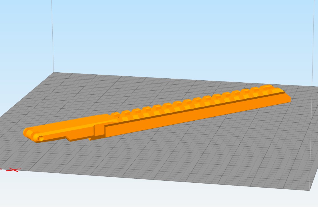 🌬️ RIS rail for RPK - AK Dust Receiver Cover・ 3D File for ・Cults