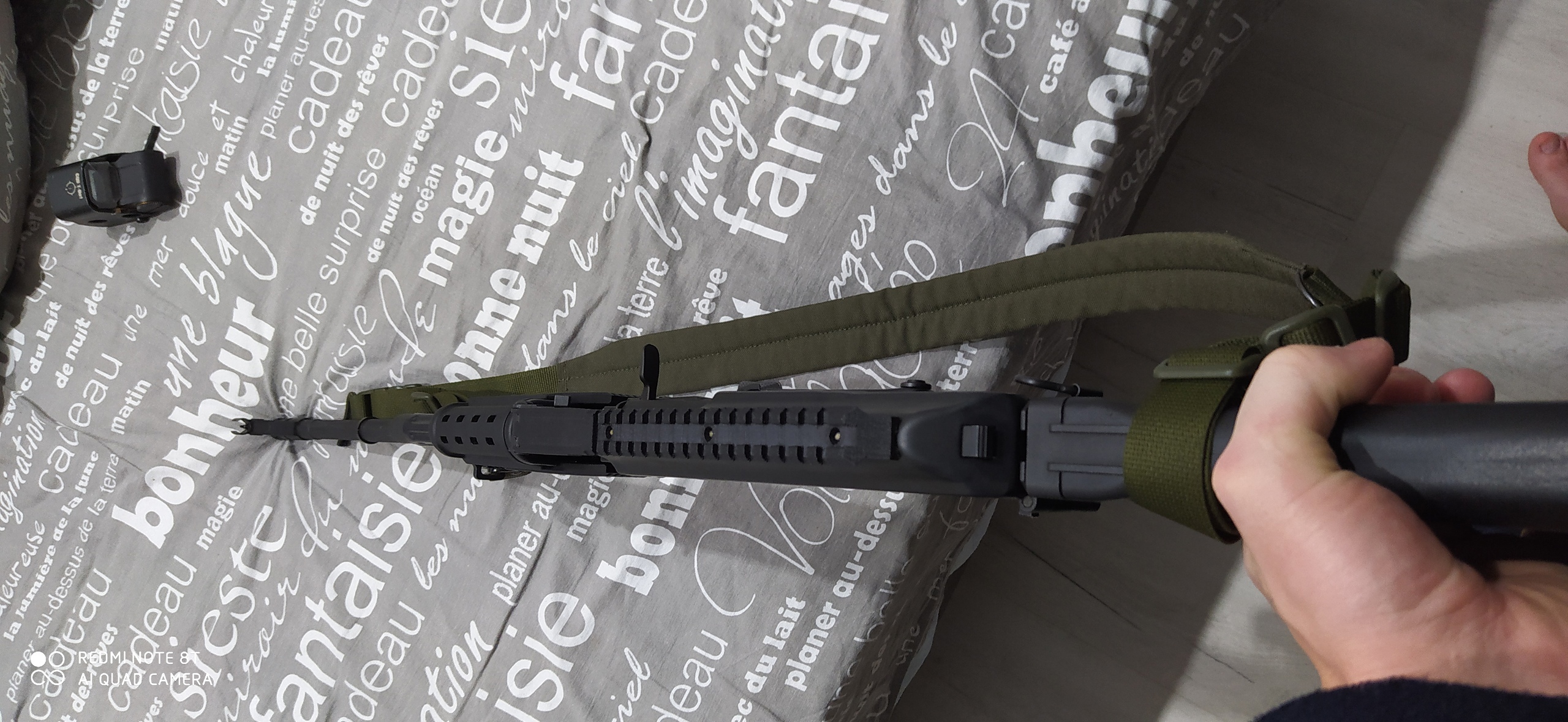 3D file RIS rail for RPK - AK Dust Receiver Cover 🌬️ ・Model to download ...