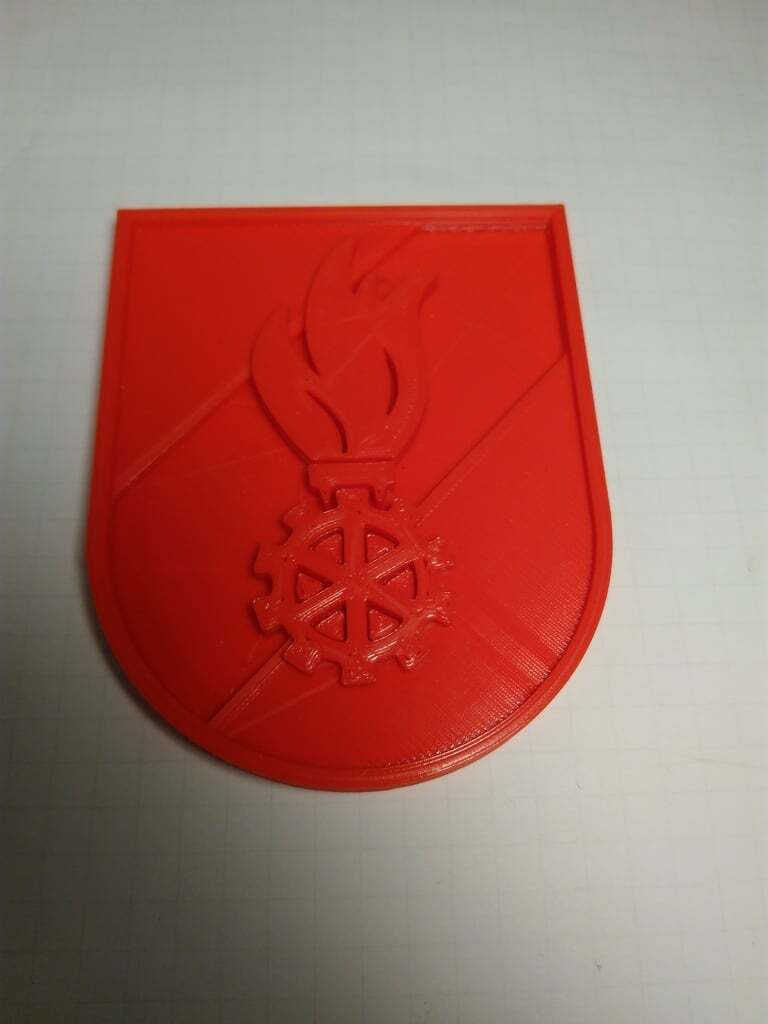 3D printable Korpsabzeichen der Österreichischen Feuerwehren・Cults