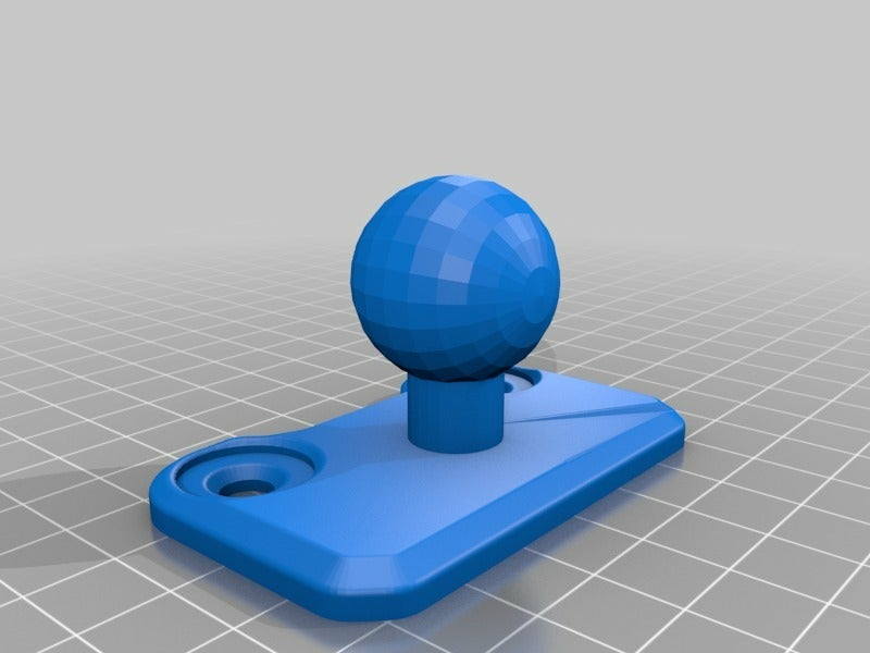 Free STL file MT 07 Ram mount on speedoscrew 🐏 ・3D printing template to ...