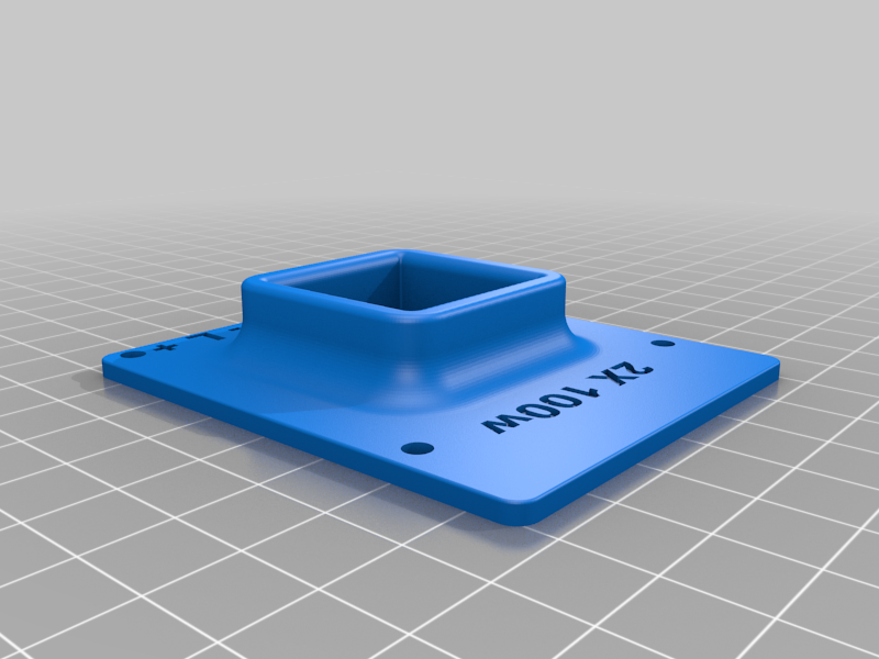 Free STL file HIFIDIY 2X100 watts protective box with fan 📦 ・3D printer ...