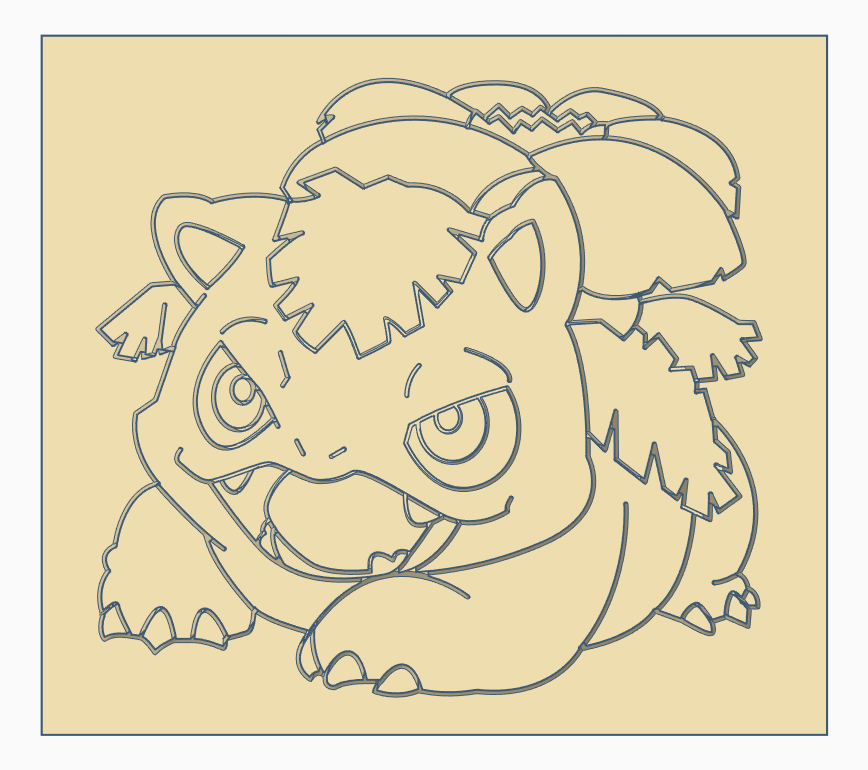 🍪 Venusaur Cookie Cutter Pokemon Anime Chibi・ STL File for ・Cults