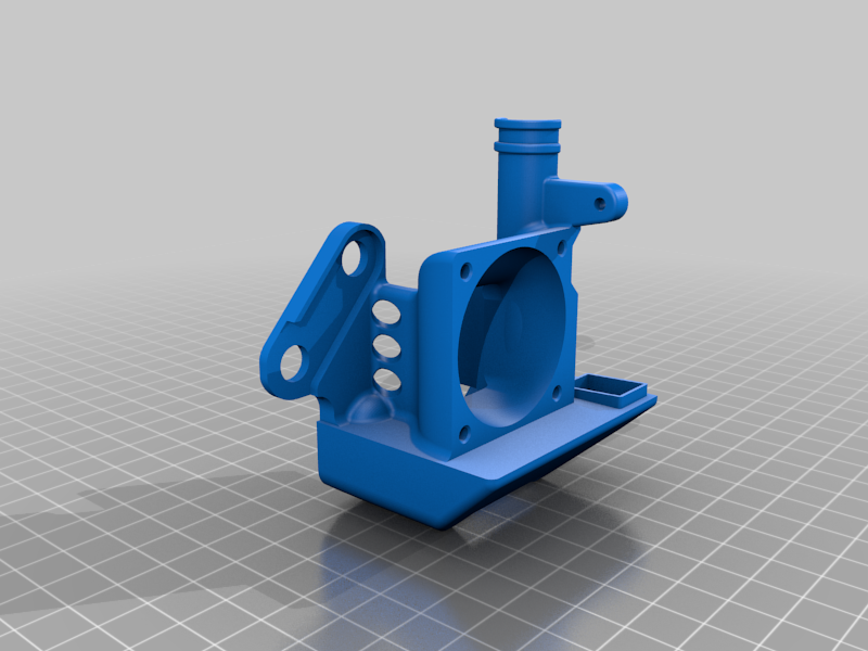 🔧 Red Squirrel Compact Fan Housing Ender 3 - Pro and CR10 - 1mm Wide ...