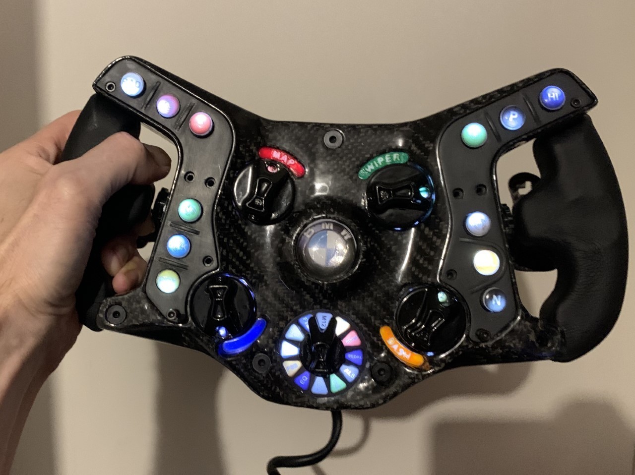 3D printing DIY BMW M8 GTE (BIG BOY) Steering Wheel • made with ...