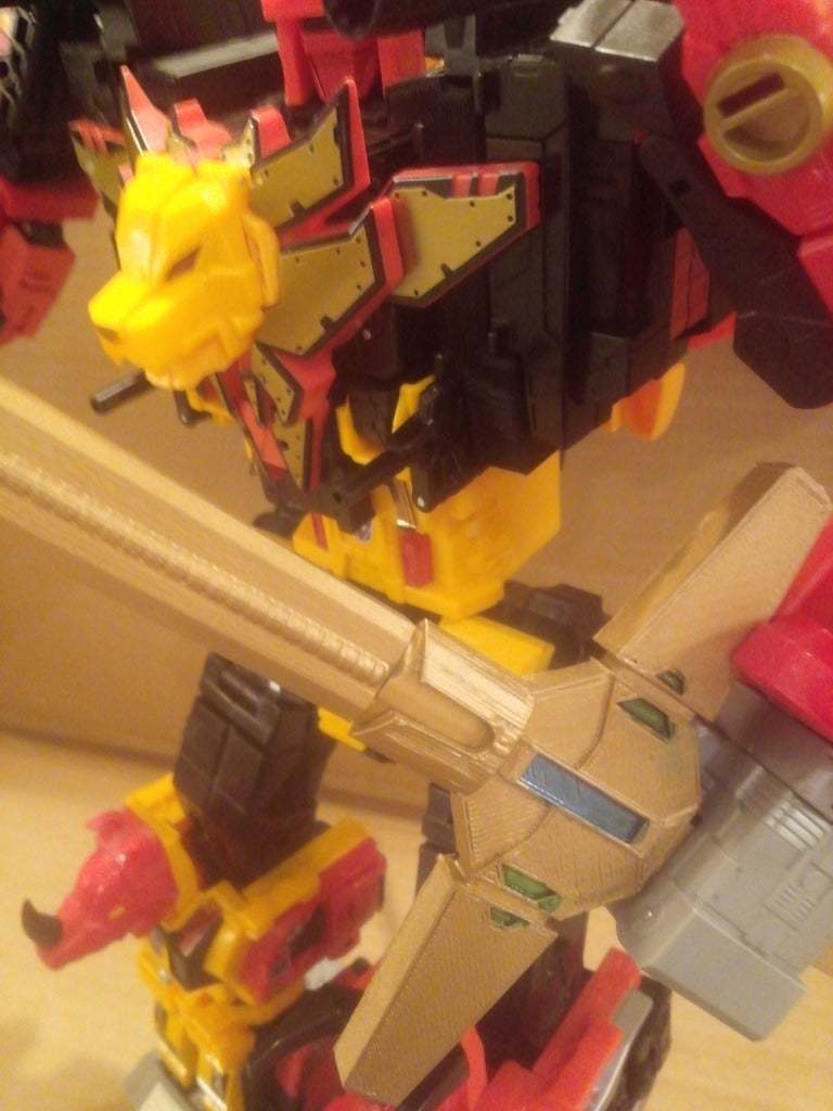 🗡️ POTP Predaking Sword・Free STL File for ・Cults