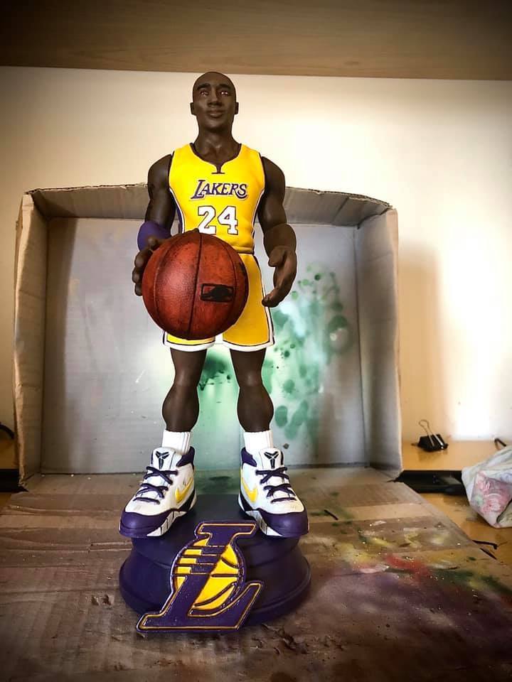3D file Kobe Bryant 3d print model 🧺 ・3D printable model to download・Cults