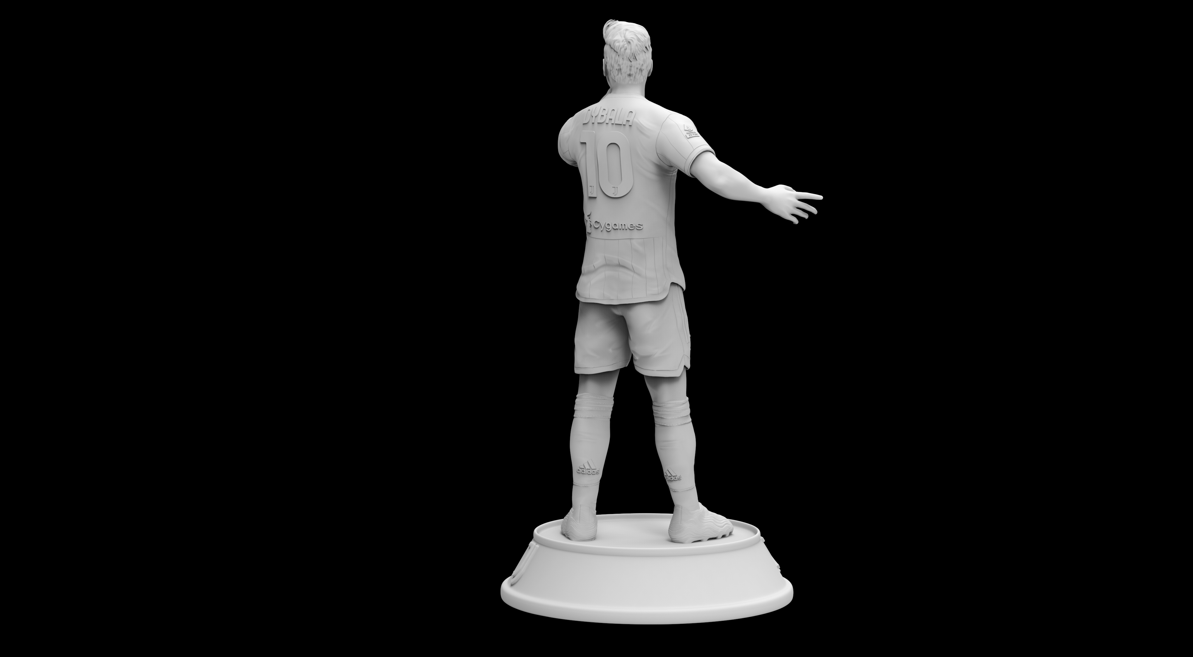 Fichier 3D Paulo Dybala 🏈 ・Modèle à télécharger et à imprimer en 3D・Cults