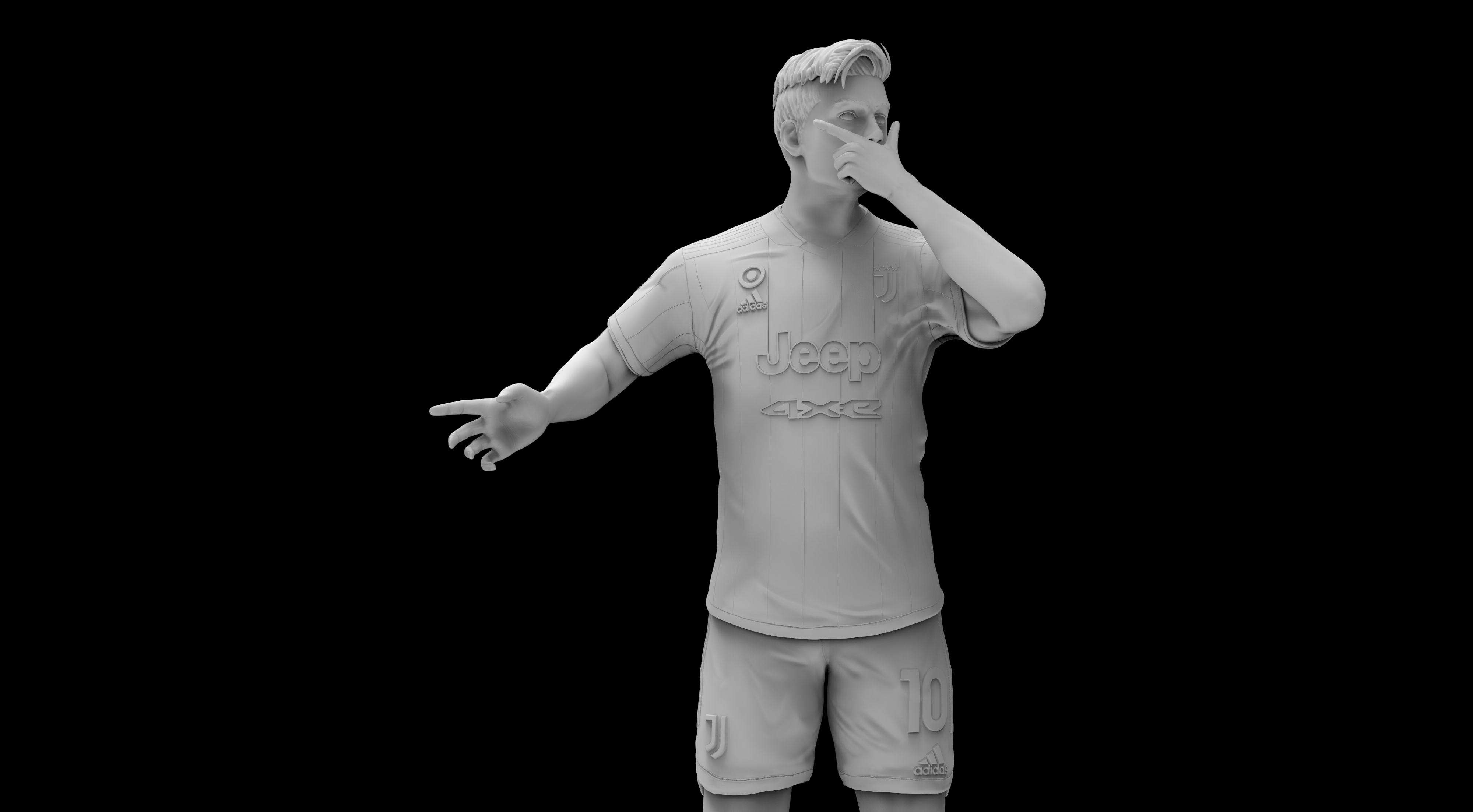 Fichier 3D Paulo Dybala 🏈 ・Modèle à télécharger et à imprimer en 3D・Cults