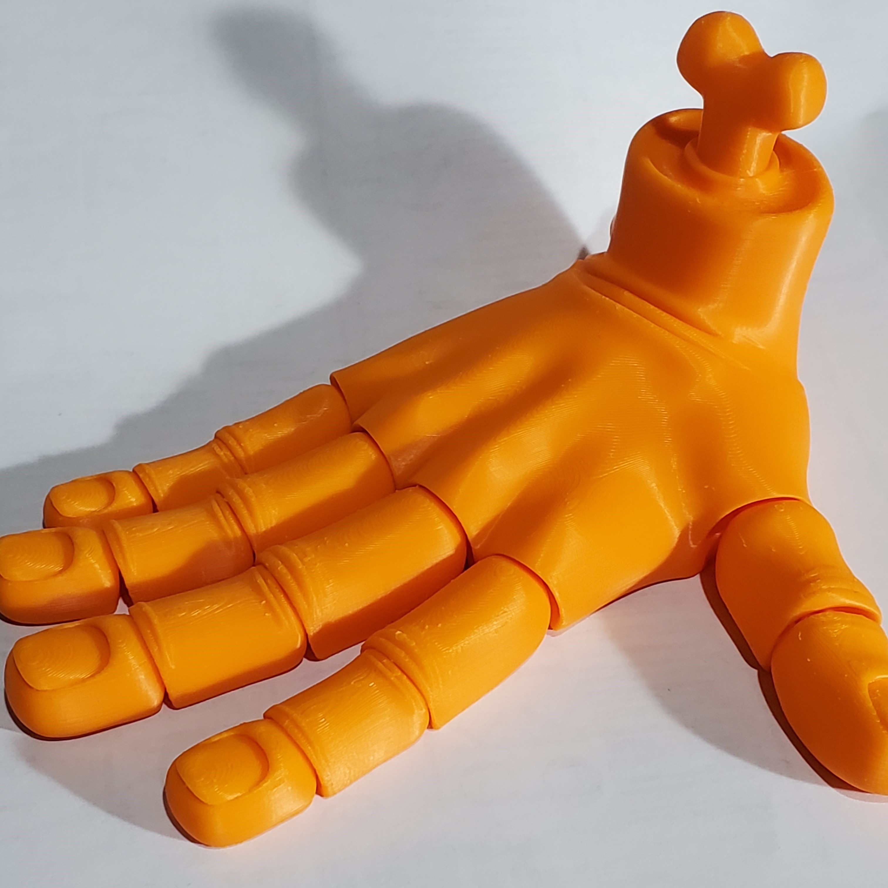 3D print Flexi PRINT-IN-PLACE Hand • made with Ender 3 Pro・Cults