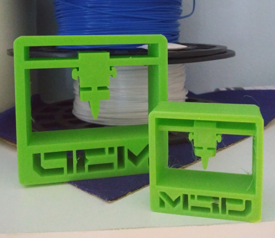 Free STL file M3D Printer Logo 🖨️ ・Design to download and 3D print・Cults
