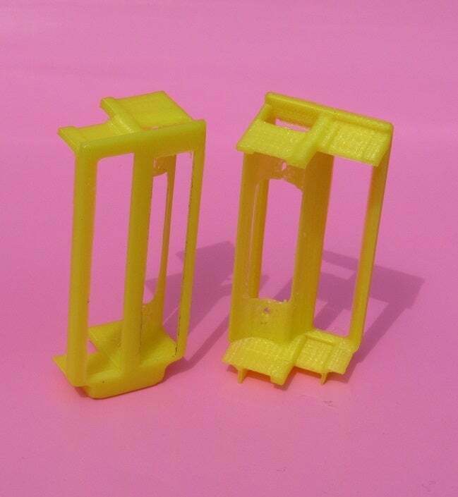 🔋 2S 18650 Battery Sled for 1590A・Free STL File for ・Cults