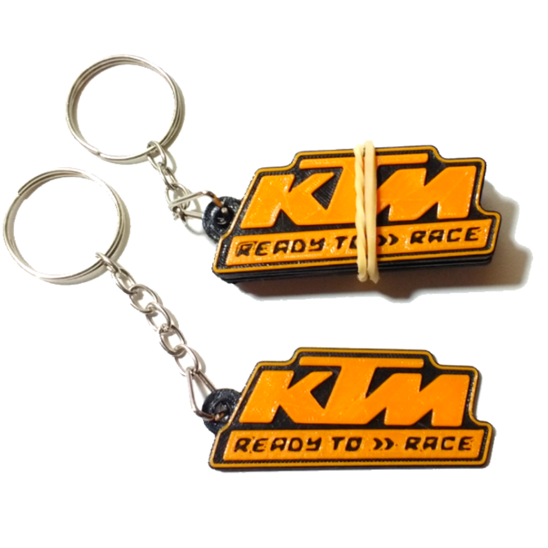 arquivo STL Llavero Keyring KTM 🗝️ ・modelo para impressão 3D para ...