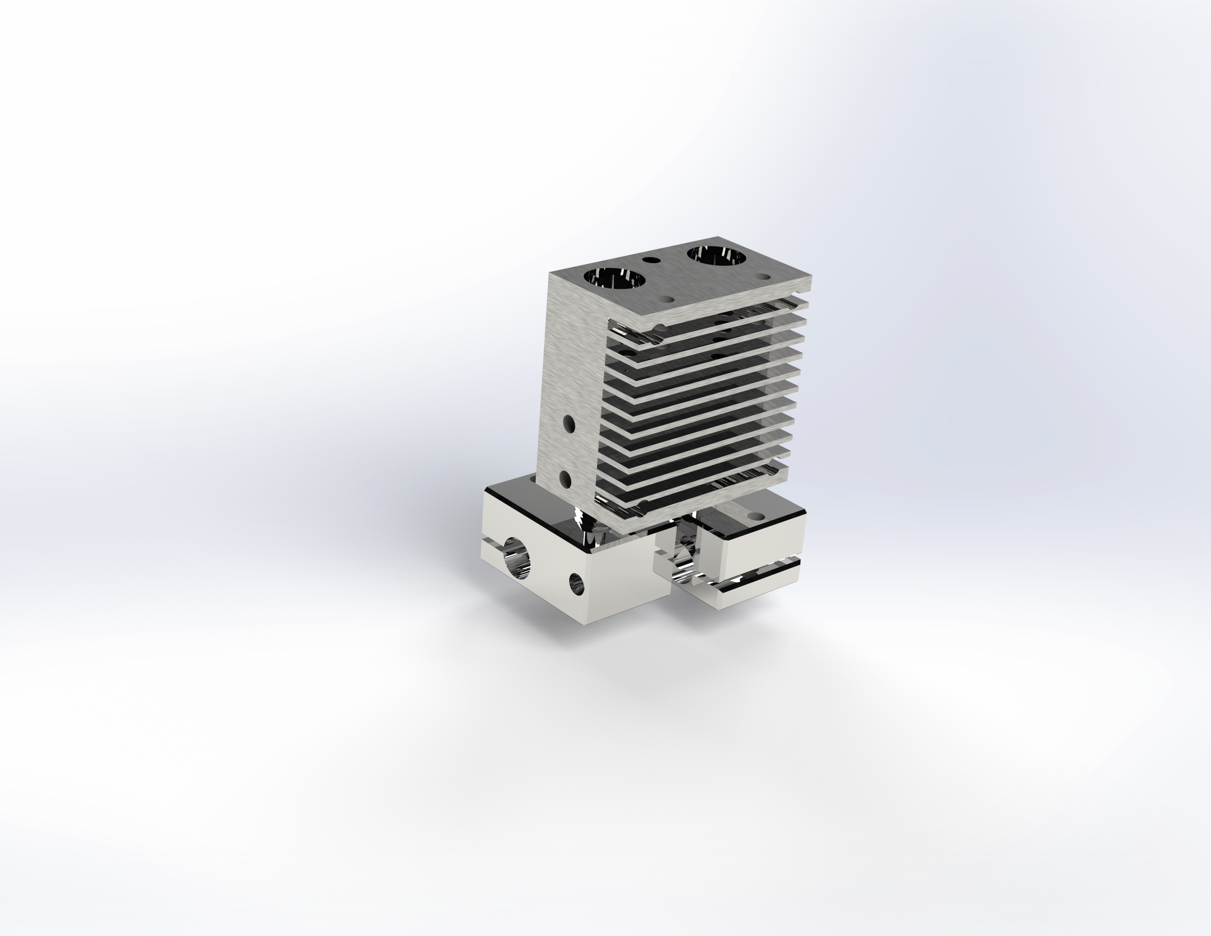 Fichier STL gratuit E3D Chimera 3D Printer Extruder 🖨️・Plan à ...