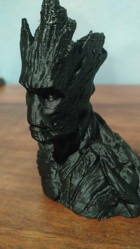 3D printing Groot Bust Sculpture・Cults