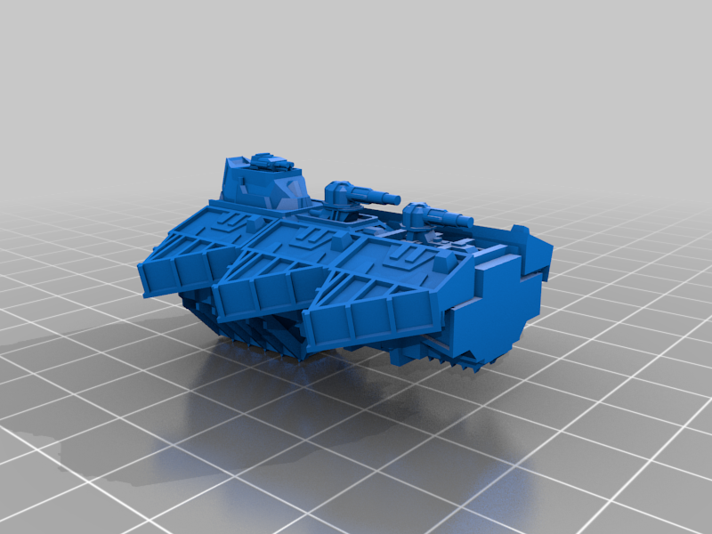 ⚔ Corruptor Class Battleship・Free STL File for ・Cults