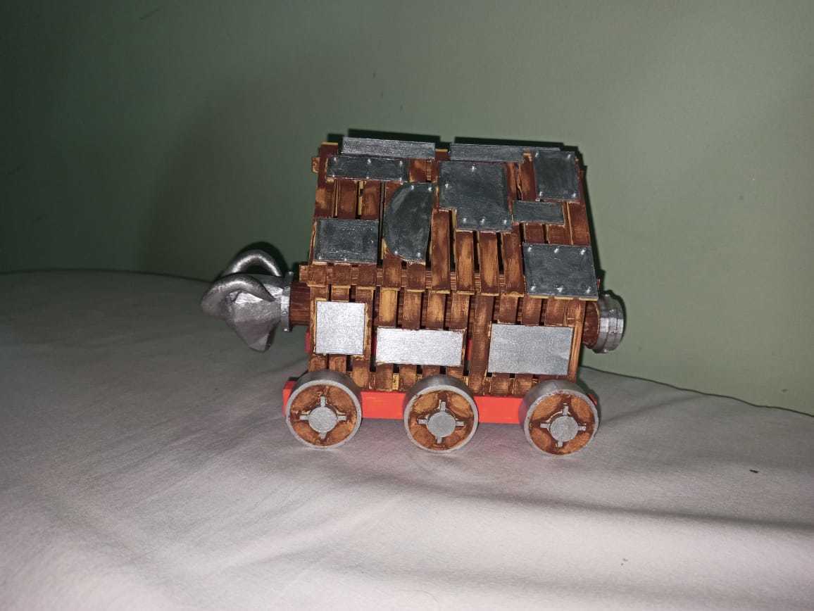 🐏 AGE OF EMPIRES 2, SIEGE BATTERING RAM・ STL File for ・Cults